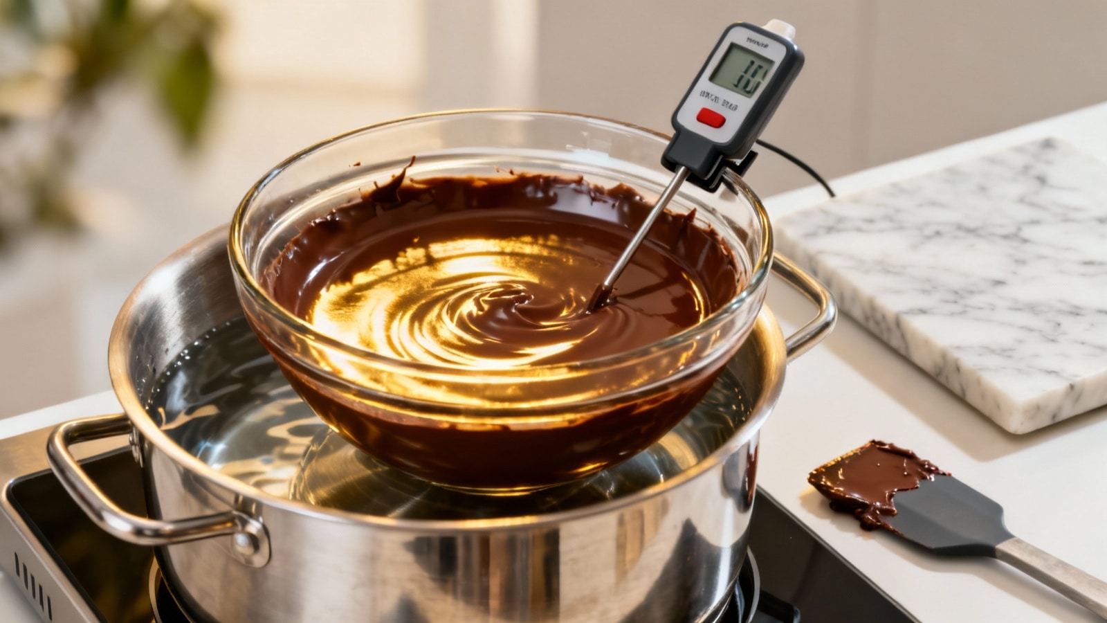 Bain Marie Pour Chocolat Technique Parfaite Et Matériel Adapté Des 8210
